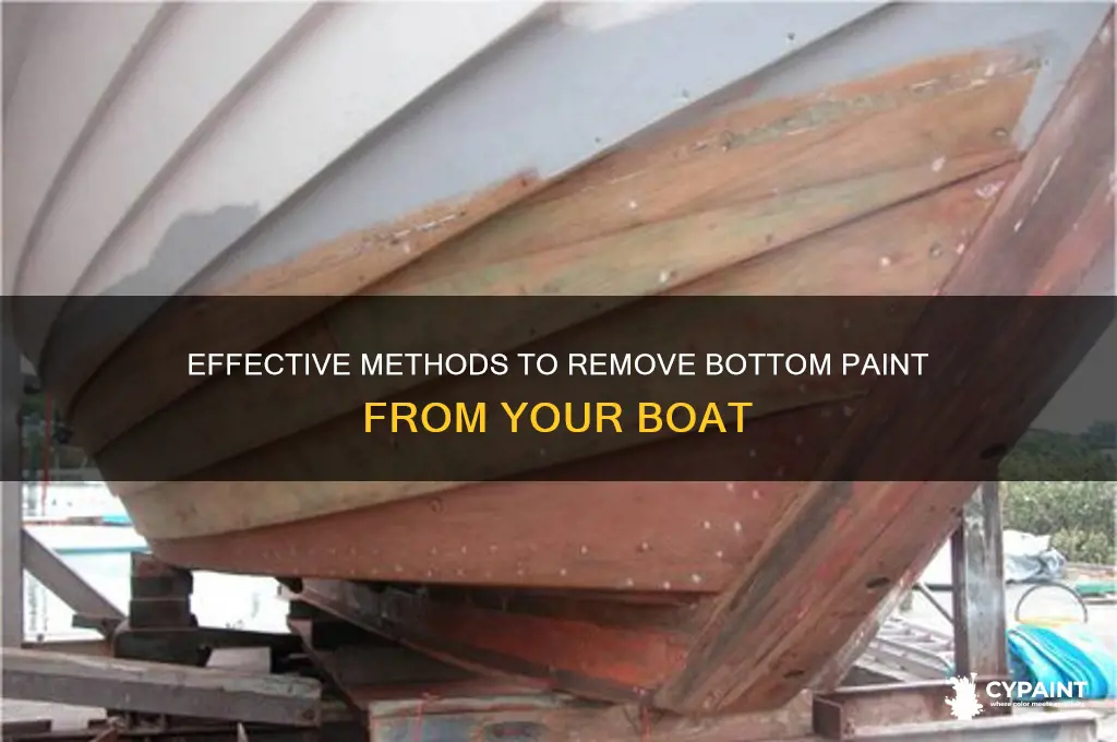 Effective Methods To Remove Bottom Paint From Your Boat | CyPaint