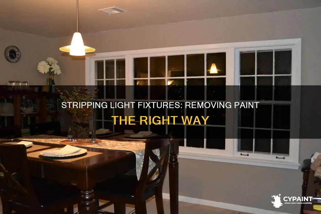 Stripping Light Fixtures: Removing Paint The Right Way | CyPaint