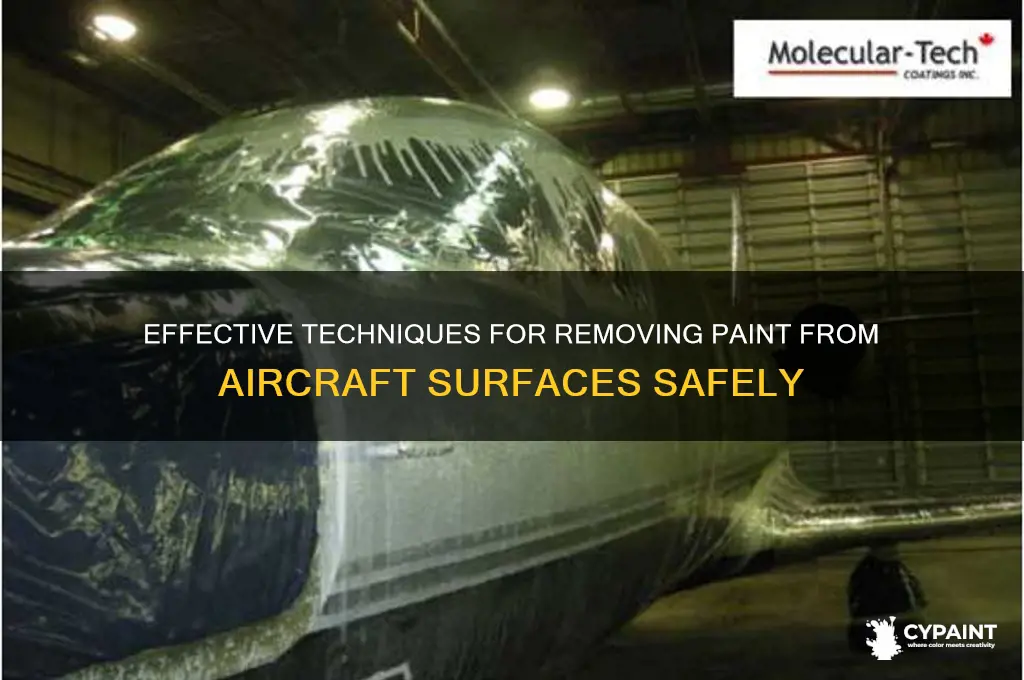 Effective Techniques For Removing Paint From Aircraft Surfaces Safely ...