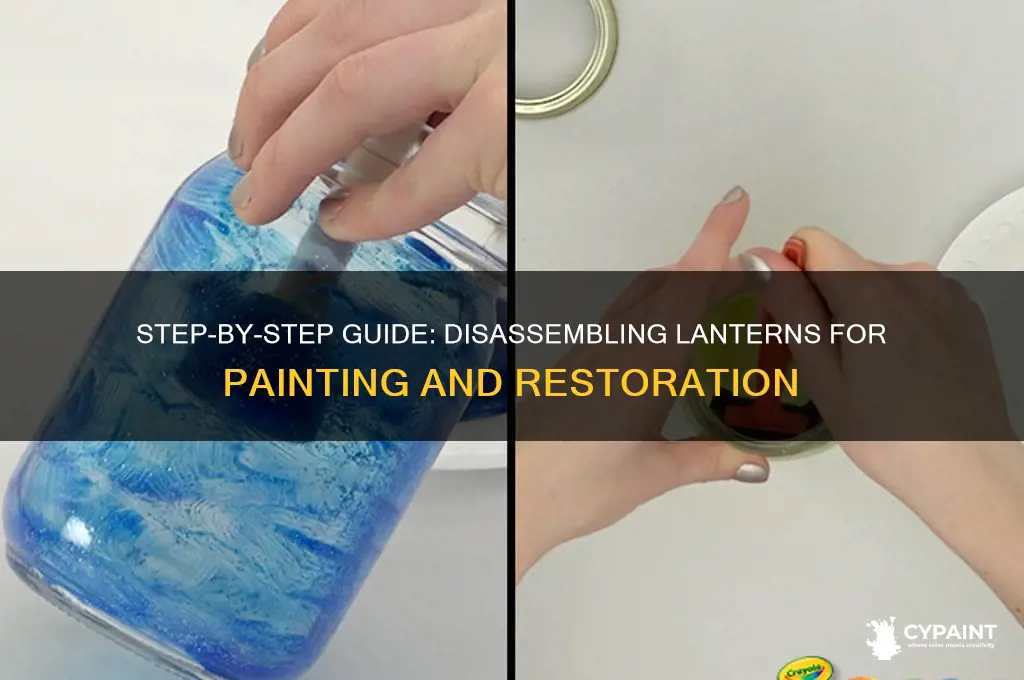 Step-By-Step Guide: Disassembling Lanterns For Painting And Restoration ...
