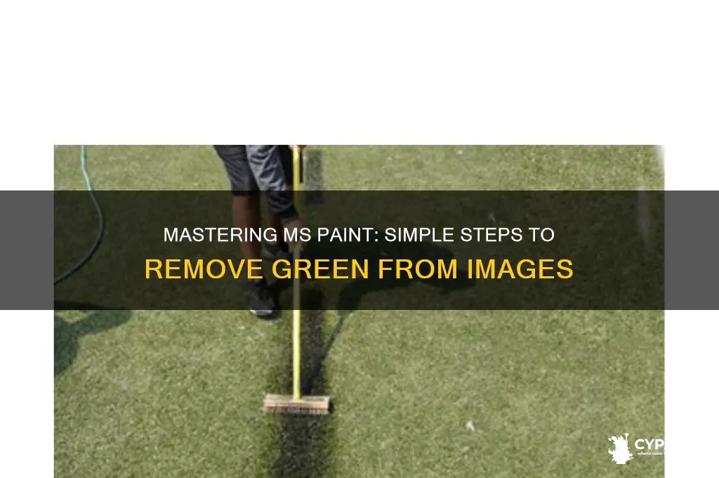 Mastering Ms Paint: Simple Steps To Remove Green From Images | CyPaint