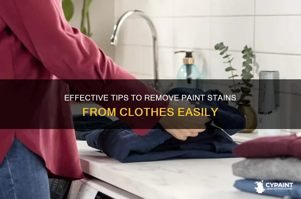 Effective Tips To Remove Paint Stains From Clothes Easily | CyPaint