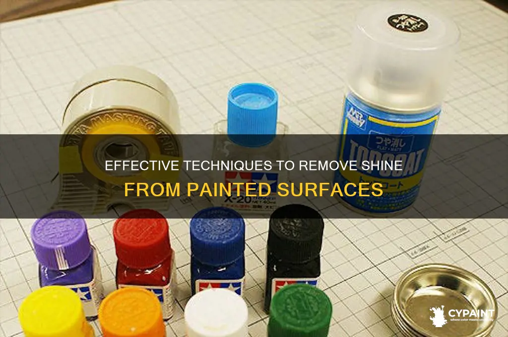 Effective Techniques To Remove Shine From Painted Surfaces | CyPaint