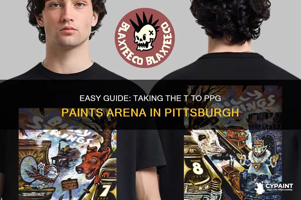 Easy Guide: Taking The T To Ppg Paints Arena In Pittsburgh | CyPaint