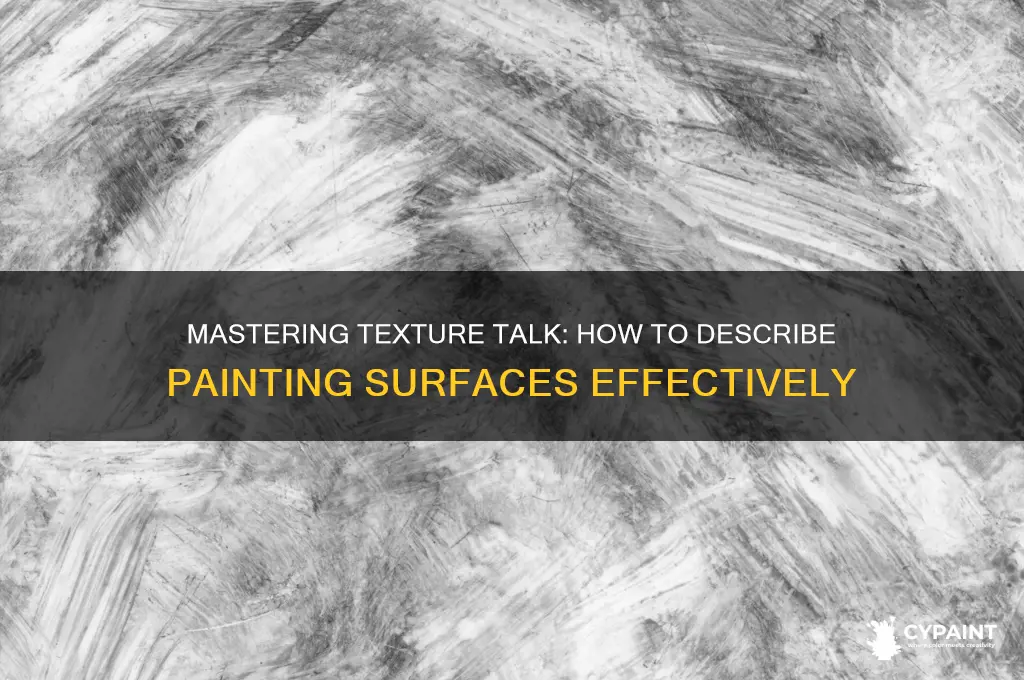 Mastering Texture Talk: How To Describe Painting Surfaces Effectively ...