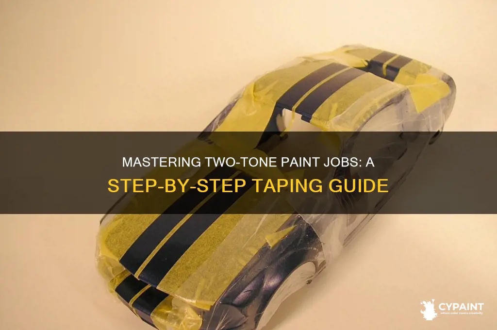 Mastering Two-Tone Paint Jobs: A Step-By-Step Taping Guide | CyPaint