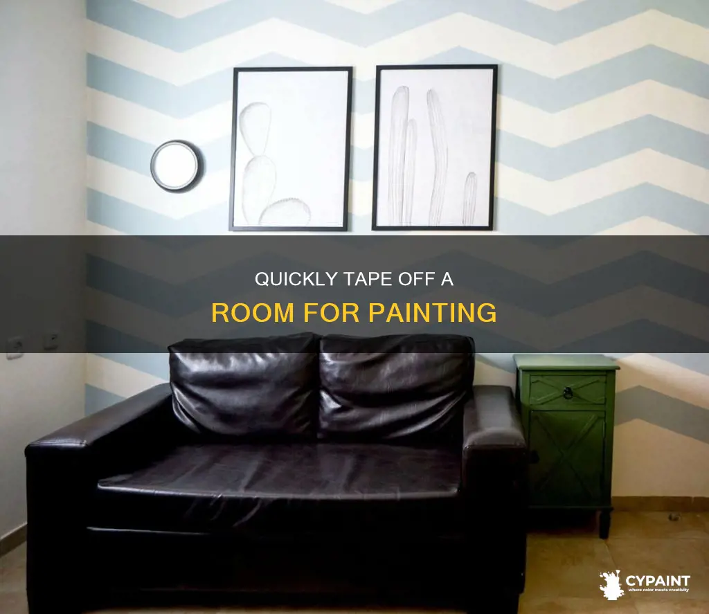 Quickly Tape Off A Room For Painting | CyPaint
