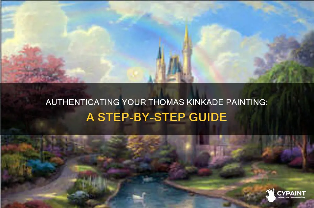 Authenticating Your Thomas Kinkade Painting: A Step-By-Step Guide | CyPaint