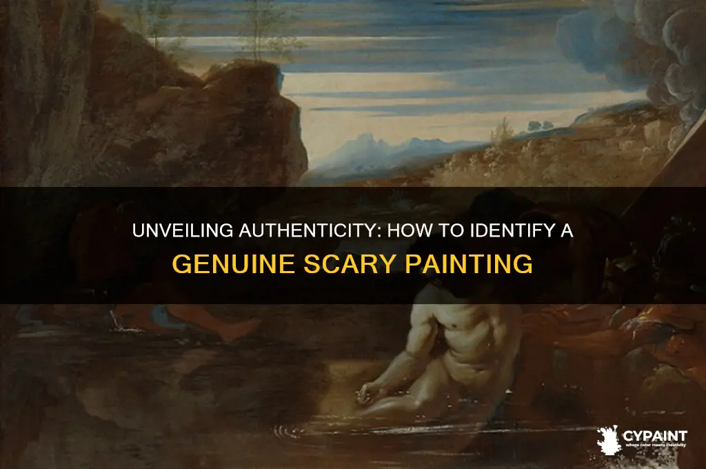 Unveiling Authenticity: How To Identify A Genuine Scary Painting | CyPaint