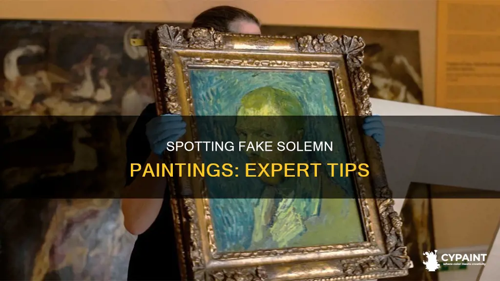 Spotting Fake Solemn Paintings: Expert Tips | CyPaint