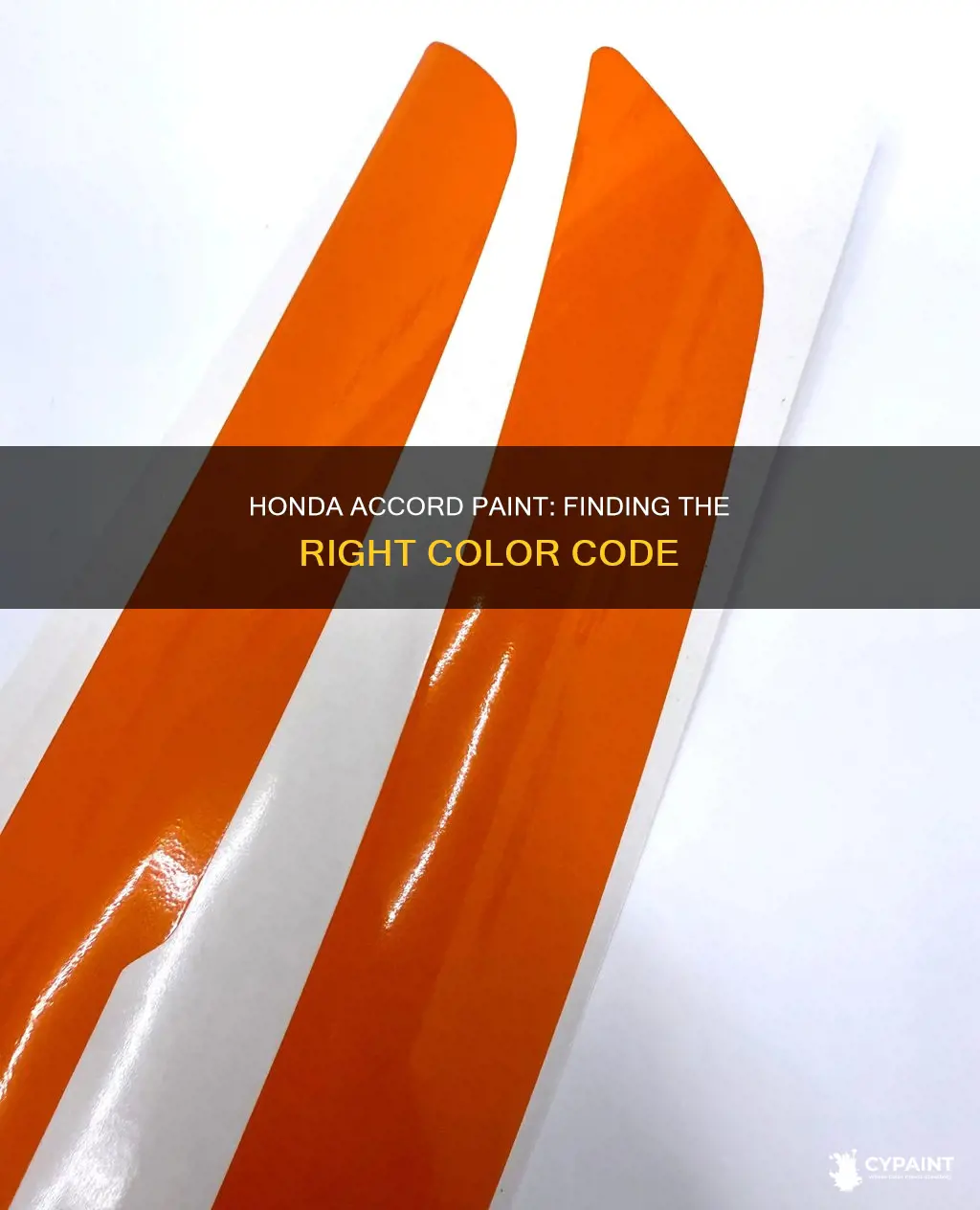 Honda Accord Paint: Finding The Right Color Code | CyPaint
