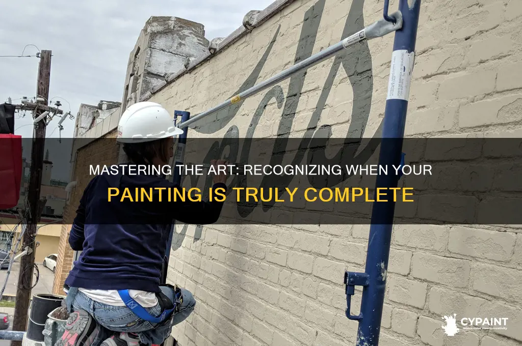 Mastering The Art: Recognizing When Your Painting Is Truly Complete ...