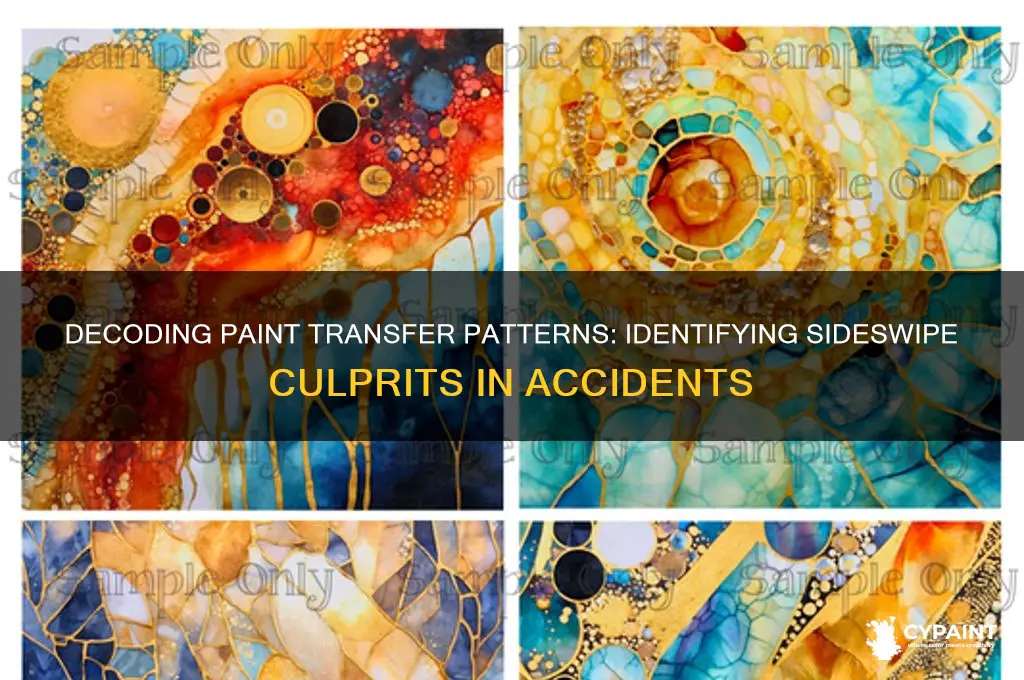 Decoding Paint Transfer Patterns: Identifying Sideswipe Culprits In ...