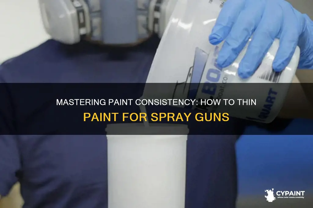Mastering Paint Consistency: How To Thin Paint For Spray Guns | CyPaint