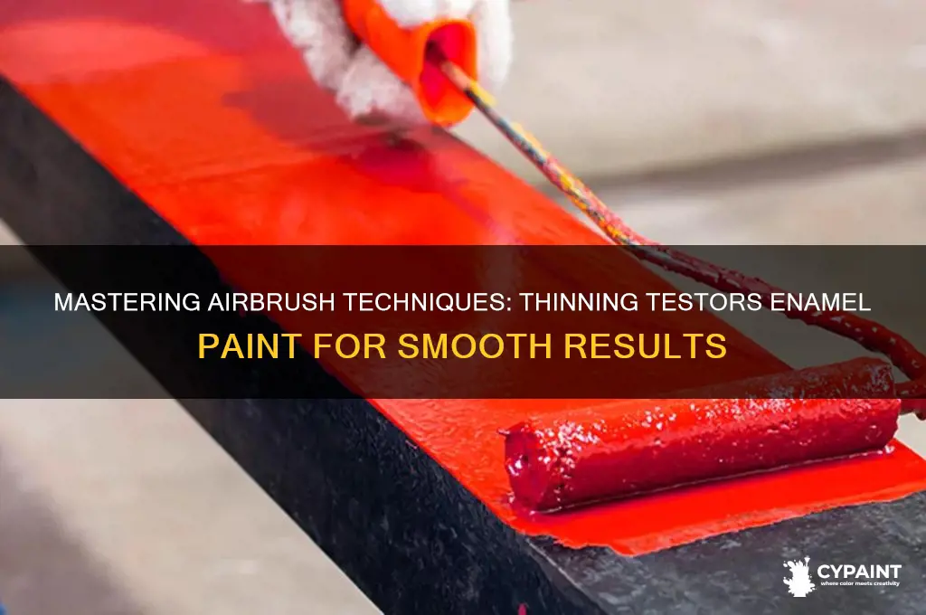 Mastering Airbrush Techniques: Thinning Testors Enamel Paint For Smooth ...