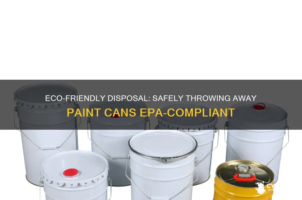 Where To Throw Away Paint