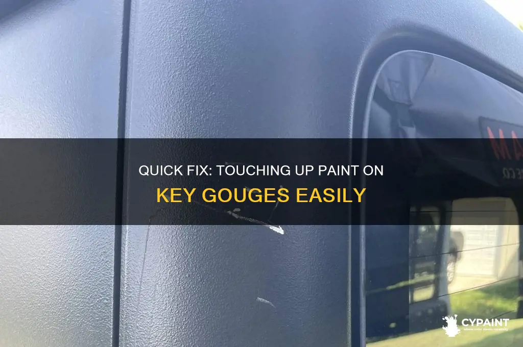 Quick Fix: Touching Up Paint On Key Gouges Easily | CyPaint