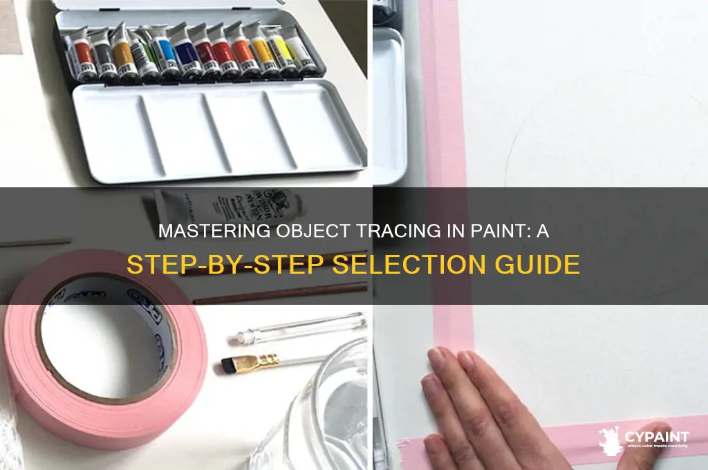 Mastering Object Tracing In Paint: A Step-By-Step Selection Guide | CyPaint