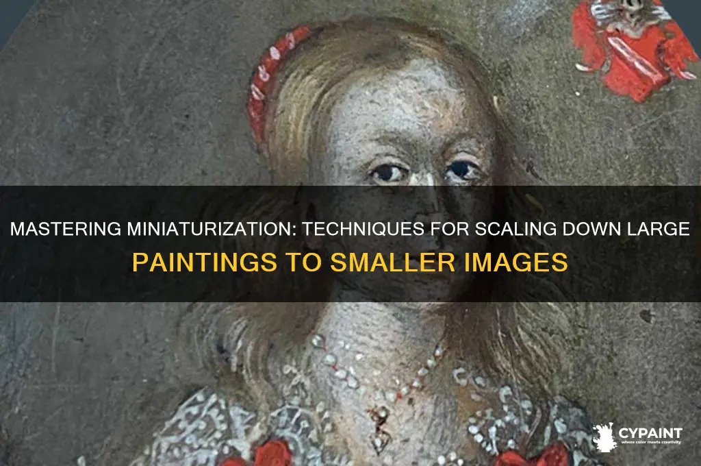 Mastering Miniaturization: Techniques For Scaling Down Large Paintings ...