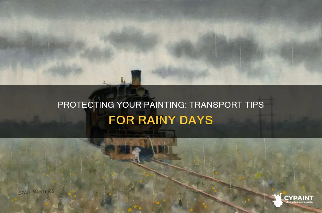 Protecting Your Painting: Transport Tips For Rainy Days | CyPaint