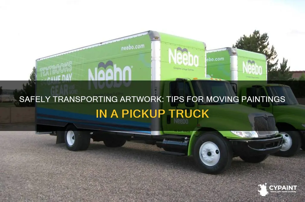Safely Transporting Artwork: Tips For Moving Paintings In A Pickup ...