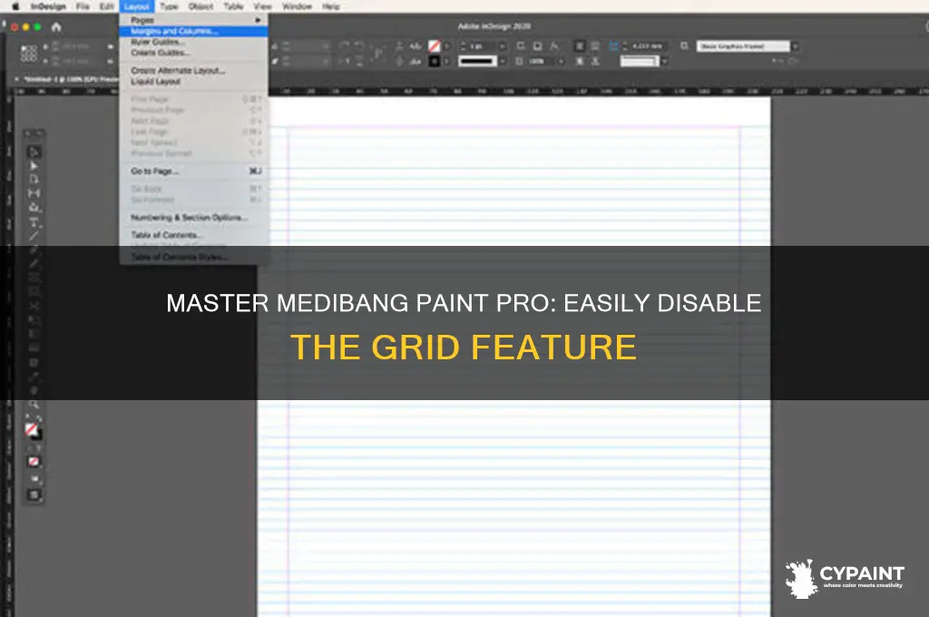 Master Medibang Paint Pro: Easily Disable The Grid Feature | CyPaint