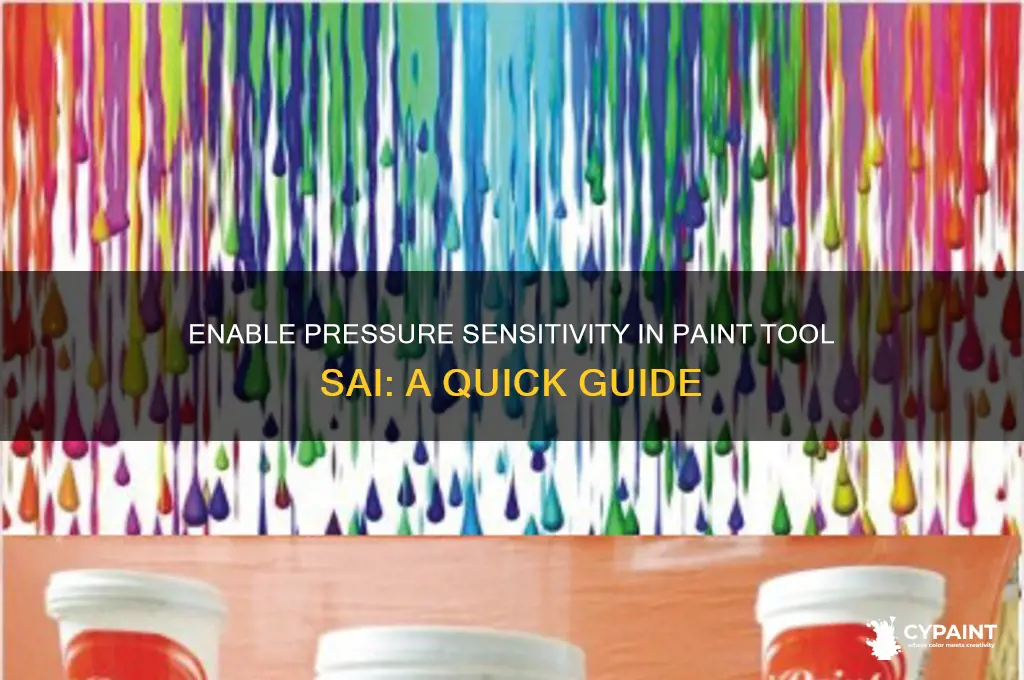 Enable Pressure Sensitivity In Paint Tool Sai: A Quick Guide | CyPaint