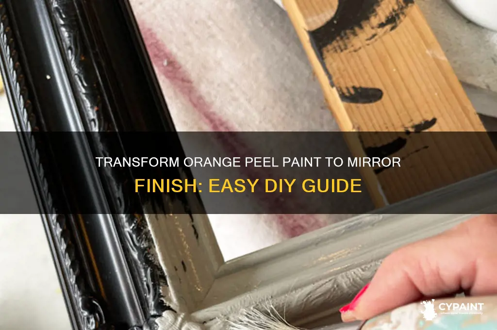 Transform Orange Peel Paint To Mirror Finish: Easy Diy Guide | CyPaint