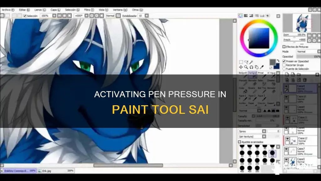 Activating Pen Pressure In Paint Tool Sai | CyPaint