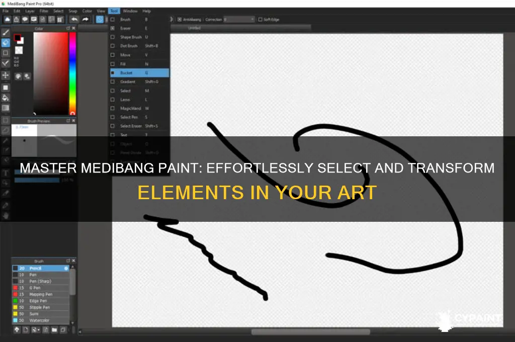 Master Medibang Paint: Effortlessly Select And Transform Elements In ...
