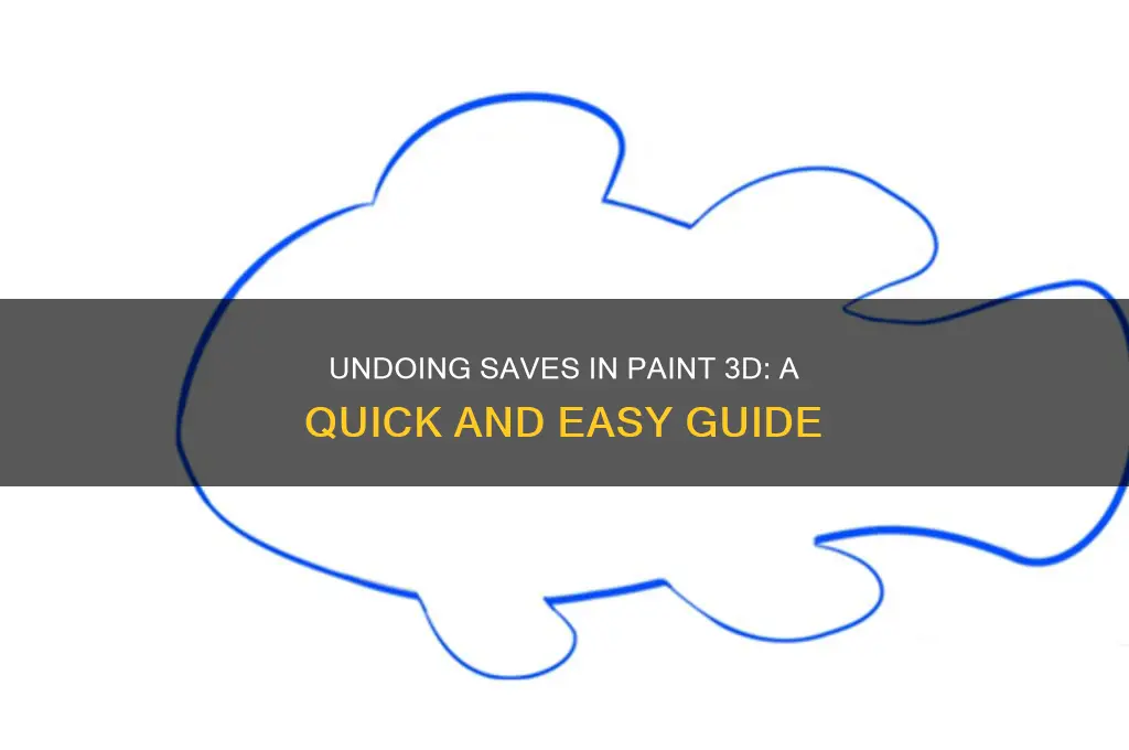 Undoing Saves In Paint 3D: A Quick And Easy Guide | CyPaint