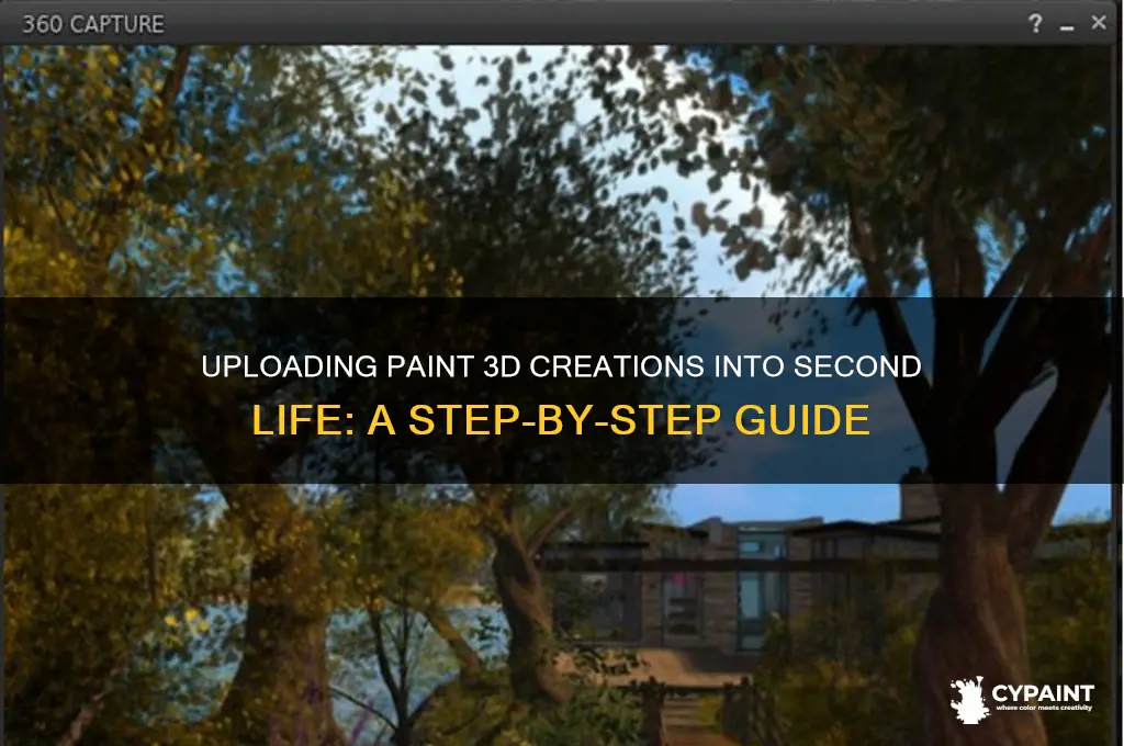 Uploading Paint 3D Creations Into Second Life: A Step-By-Step Guide ...