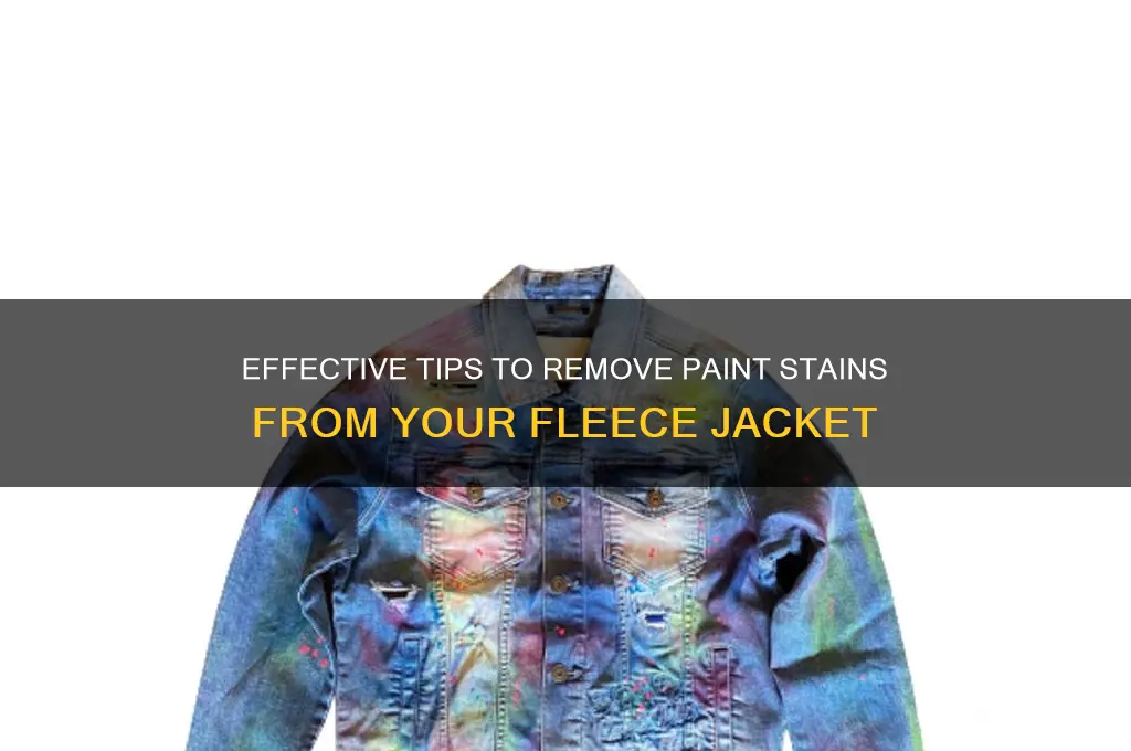 Paint On Jacket How To Remove