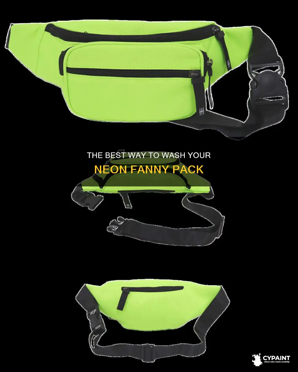 The Best Way To Wash Your Neon Fanny Pack | CyPaint