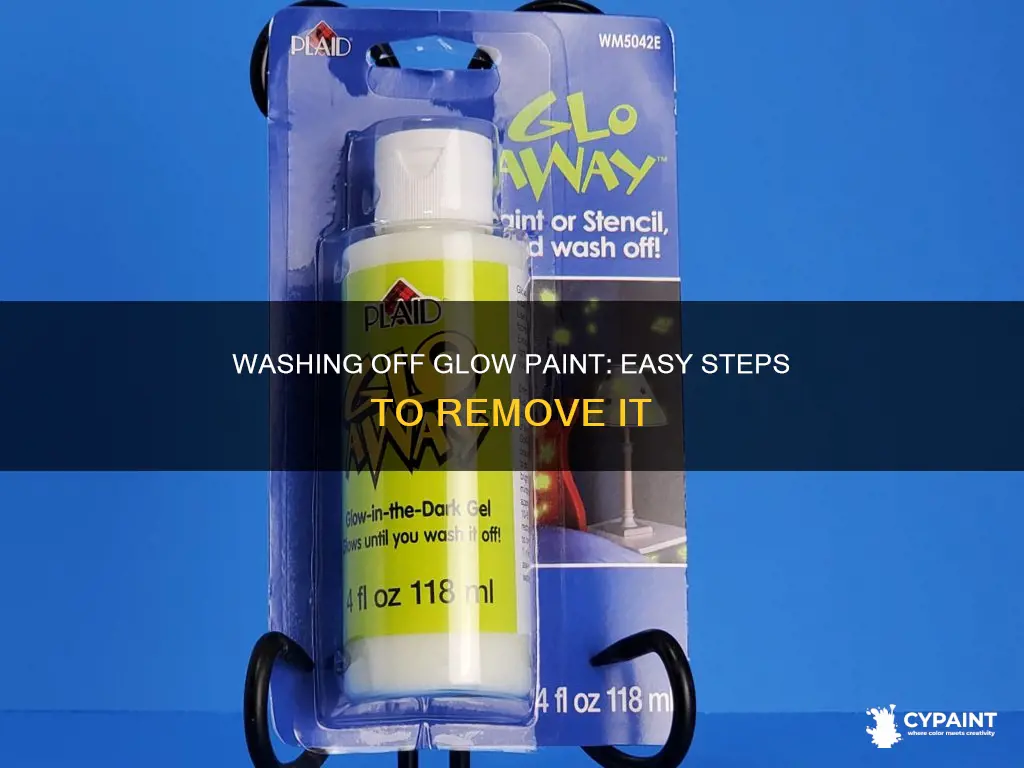Washing Off Glow Paint: Easy Steps To Remove It | CyPaint