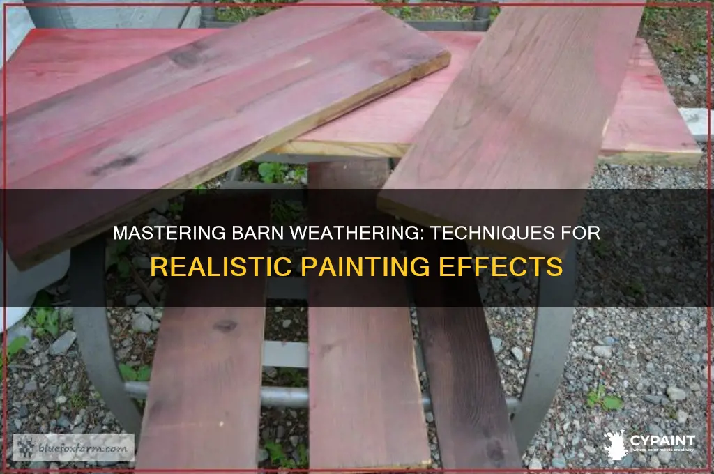 Mastering Barn Weathering: Techniques For Realistic Painting Effects ...