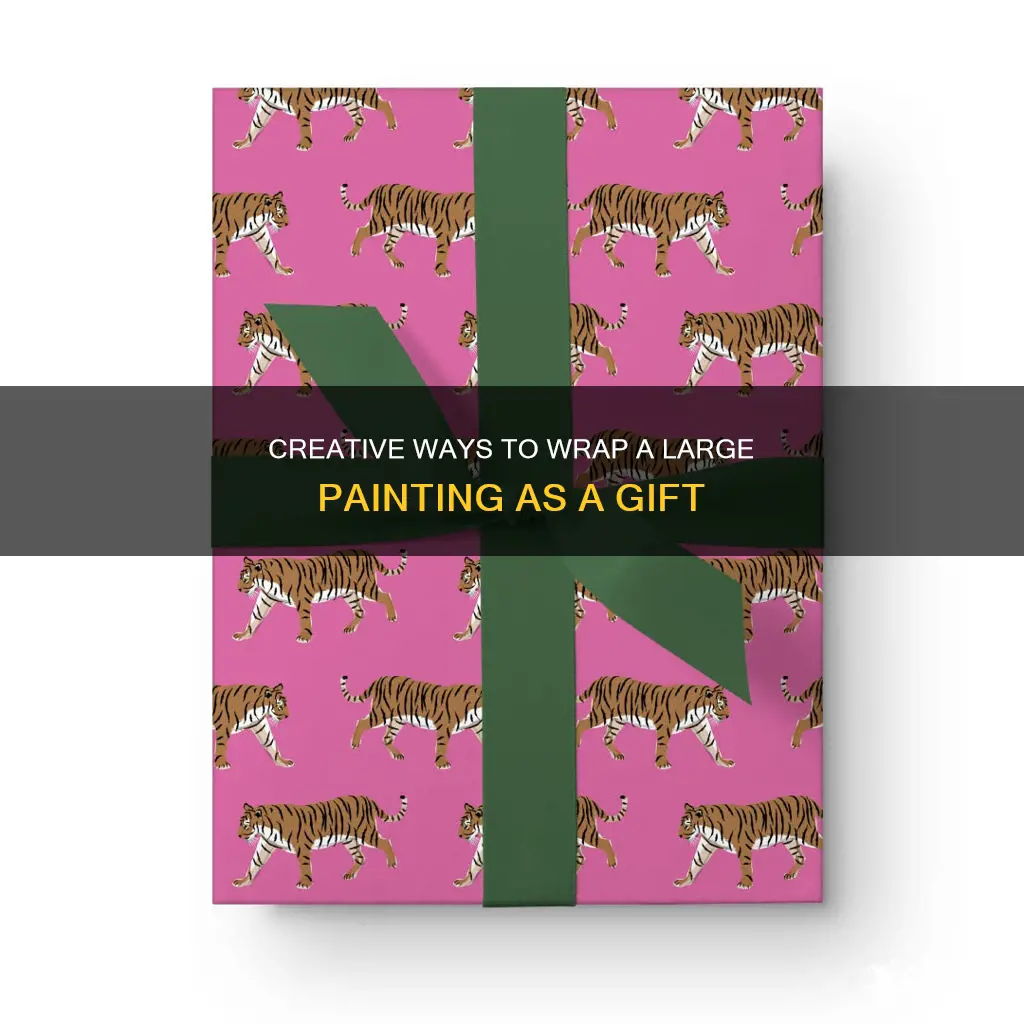 Creative Ways To Wrap A Large Painting As A Gift | CyPaint