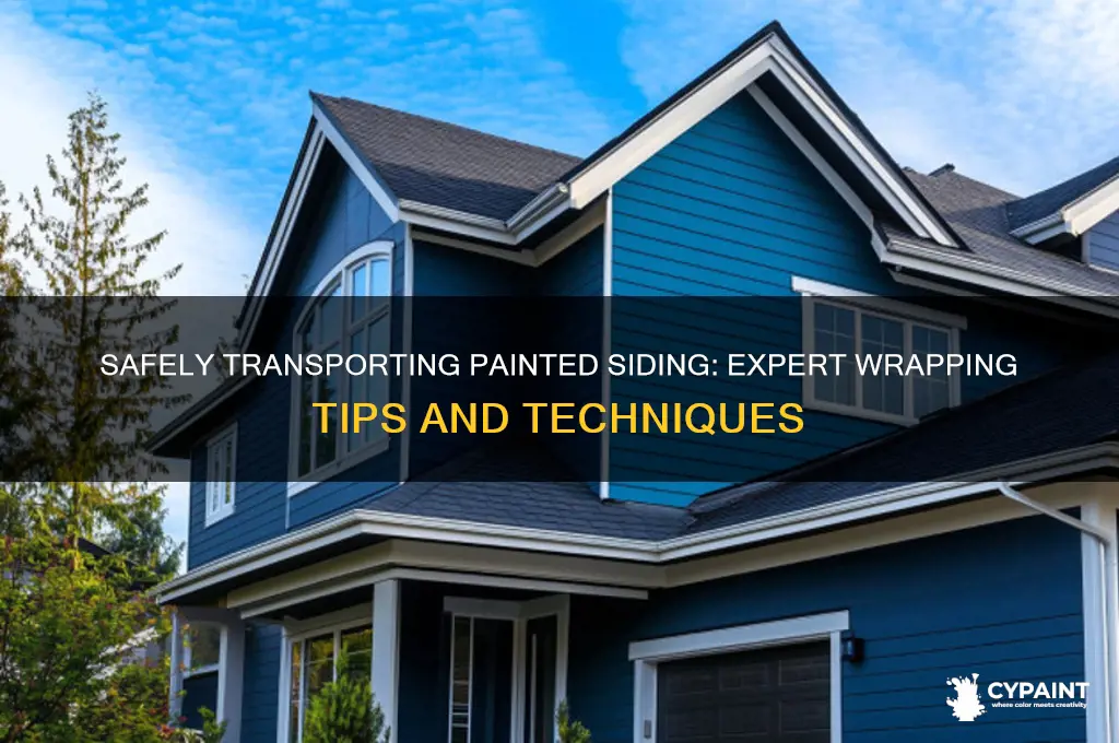 Safely Transporting Painted Siding: Expert Wrapping Tips And Techniques ...