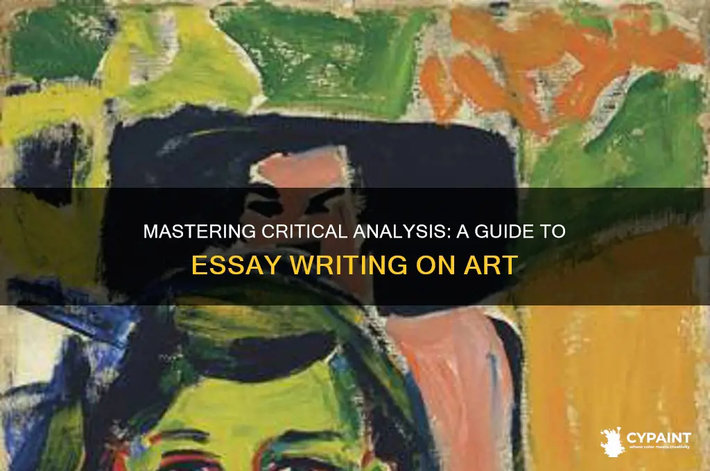 Mastering Critical Analysis: A Guide To Essay Writing On Art | CyPaint
