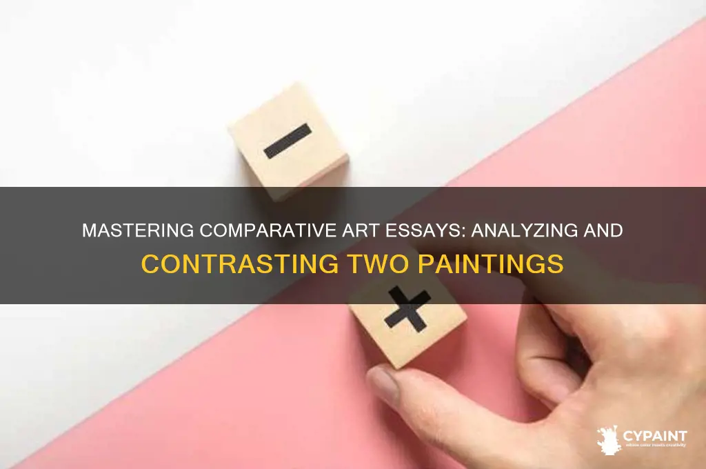 Mastering Comparative Art Essays: Analyzing And Contrasting Two ...