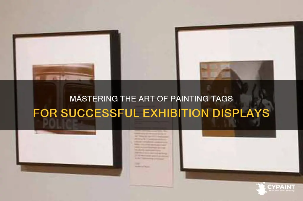 Mastering The Art Of Painting Tags For Successful Exhibition Displays ...