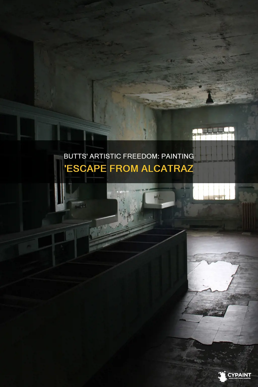 Butts' Artistic Freedom: Painting 'Escape From Alcatraz | CyPaint