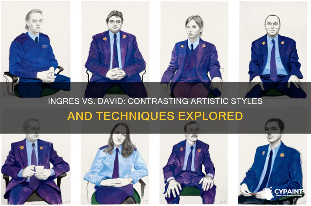 Ingres Vs. David: Contrasting Artistic Styles And Techniques Explored ...