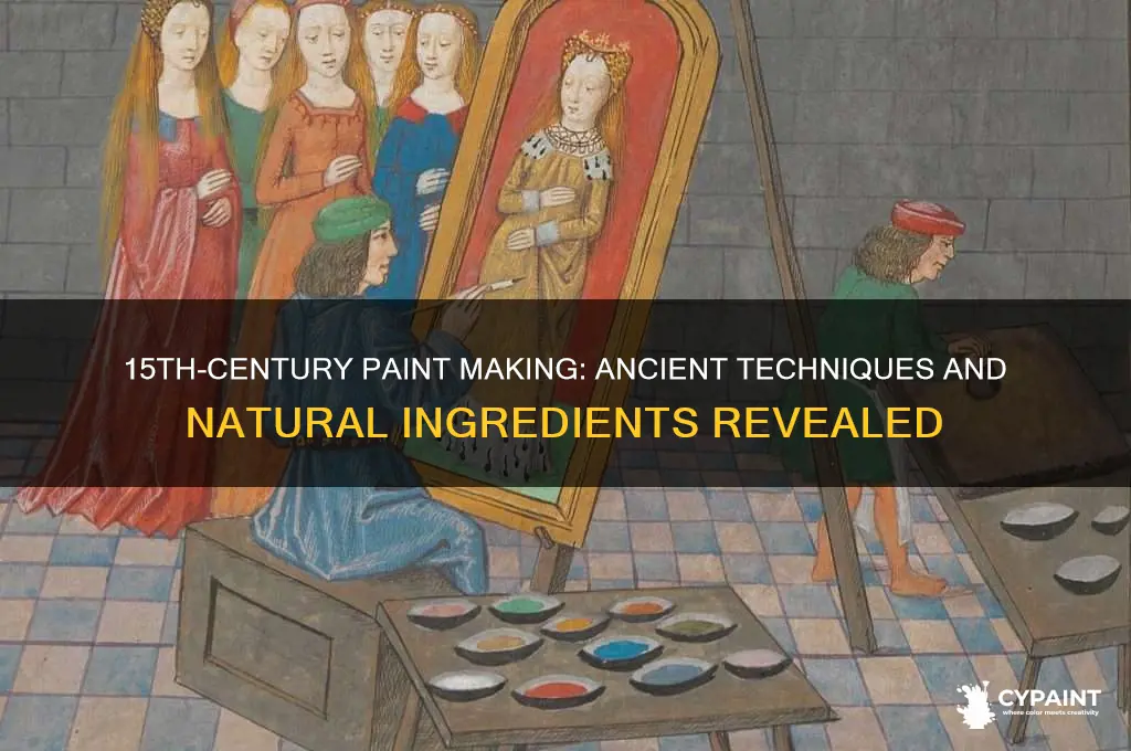 15Th-Century Paint Making: Ancient Techniques And Natural Ingredients ...