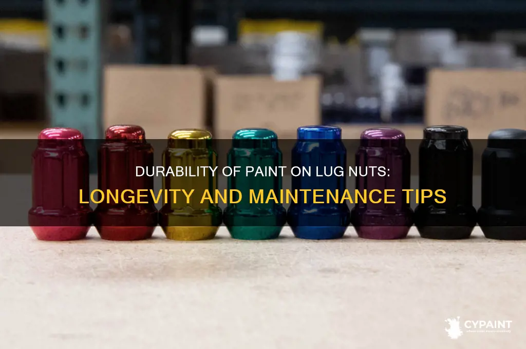 Durability Of Paint On Lug Nuts: Longevity And Maintenance Tips | CyPaint