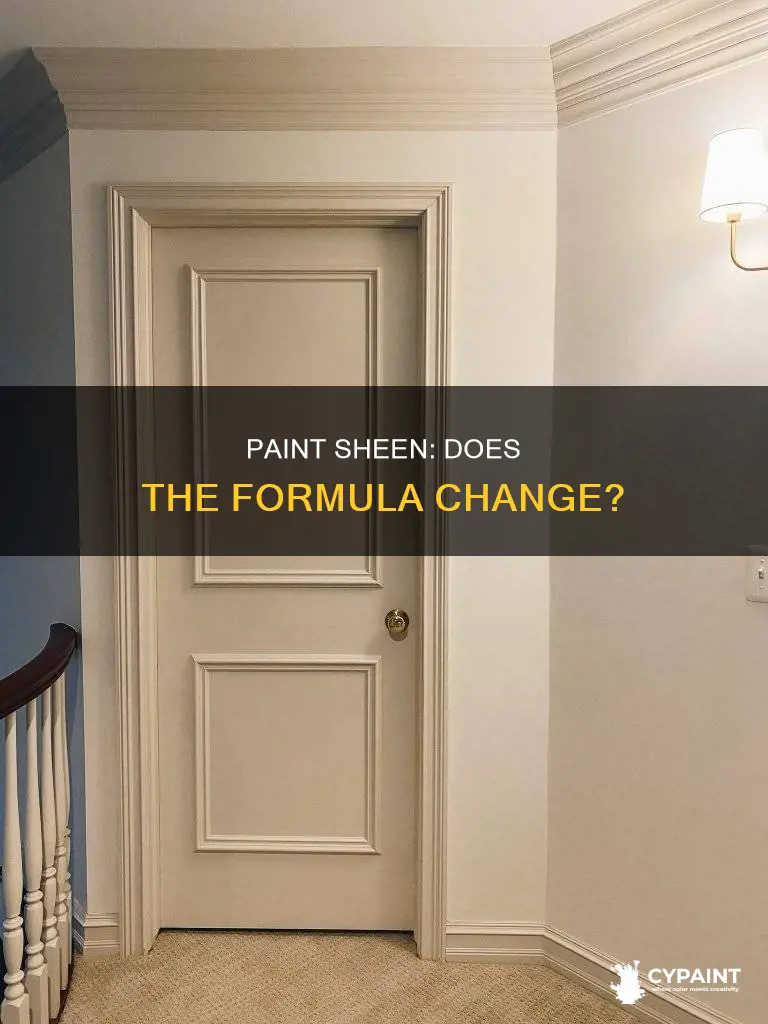 Paint Sheen: Does The Formula Change? | CyPaint