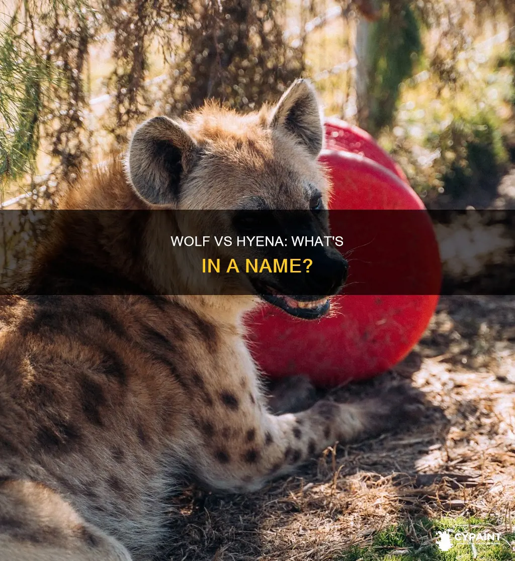 Wolf Vs Hyena: What's In A Name? | CyPaint