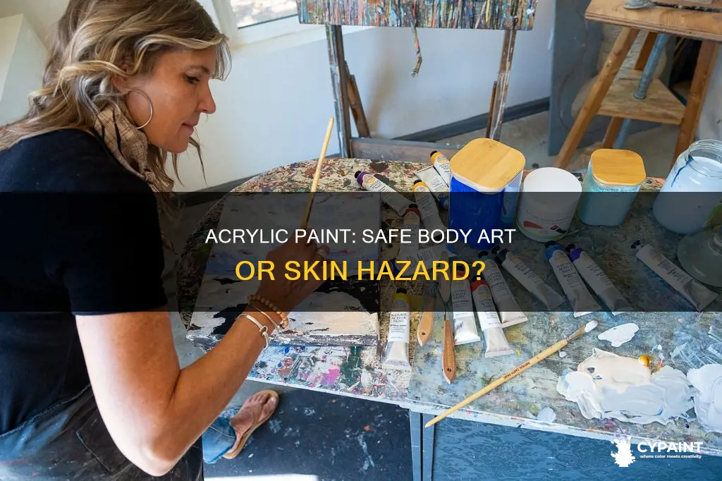 Acrylic Paint: Safe Body Art Or Skin Hazard? | CyPaint