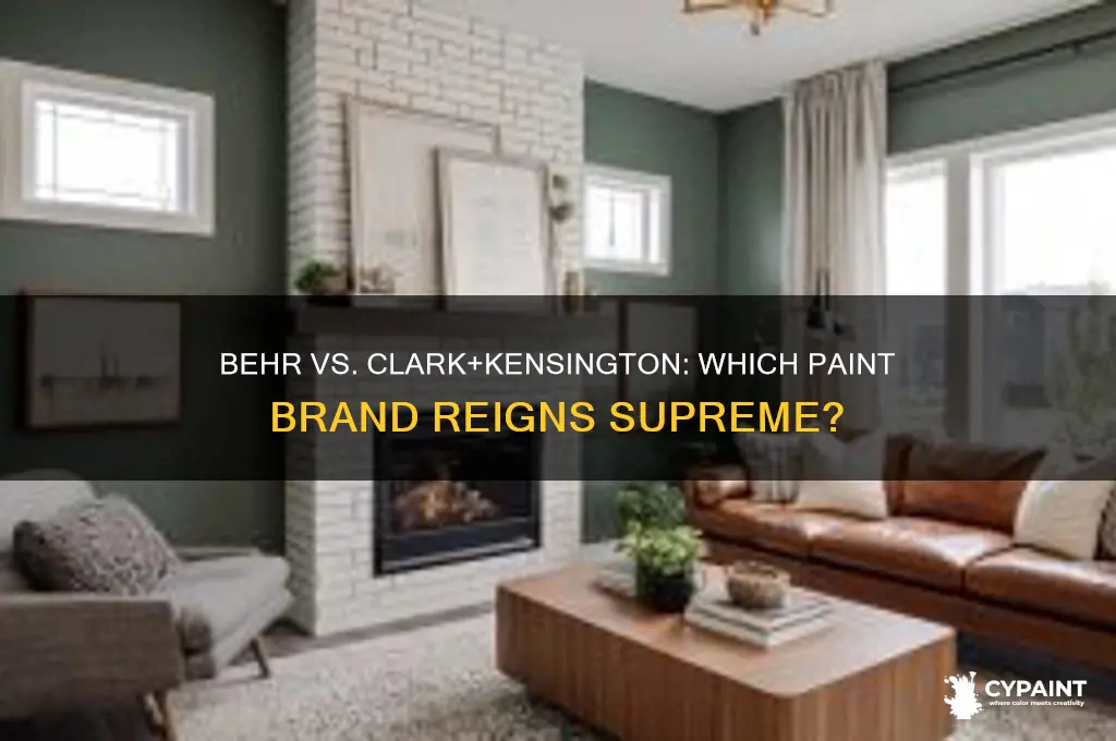 Behr Vs. Clark+Kensington: Which Paint Brand Reigns Supreme? | CyPaint