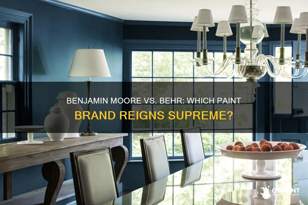 Benjamin Moore Vs. Behr: Which Paint Brand Reigns Supreme? | CyPaint